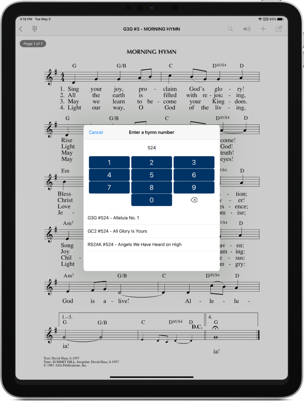 Home - Hymnals App
